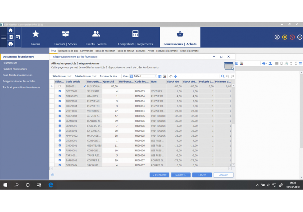 Acheter EBP Gestion Commerciale PRO 2023 | Logiciel à vie | Sans ab...